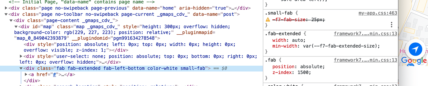 How to change FAB size? - Framework7 Forum